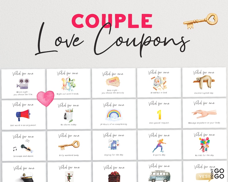 Couples Cards Bundle Date Cards Year of Date Night Idea - Etsy
