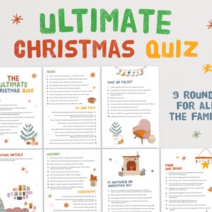 Christmas Quiz Bundle - A Huge Collection of Quiz Questions to Test ...