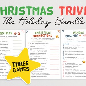 Christmas Quiz Bundle - A Huge Collection of Quiz Questions to Test ...
