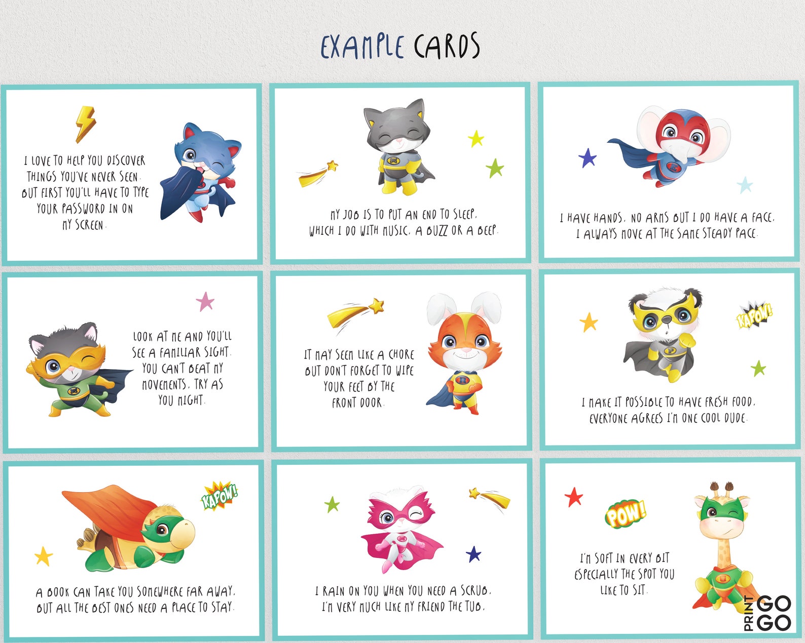 Superhero Scavenger Hunt the Search for Justice Surprises - Etsy