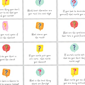 Family Discussion Cards - 96 Conversation Starters to Promote ...
