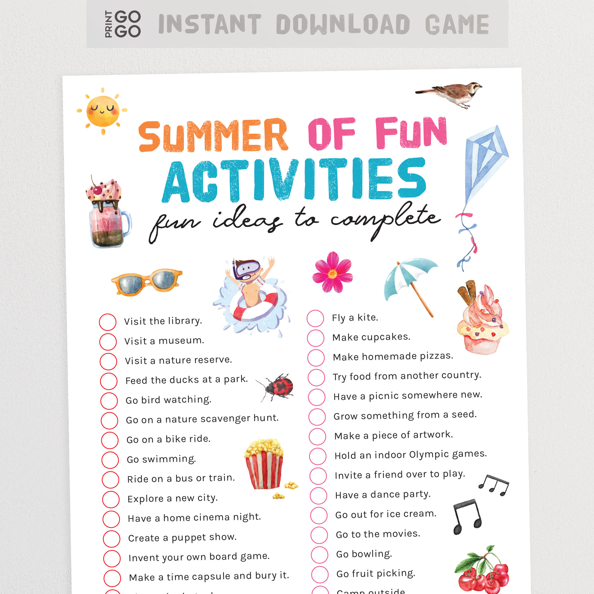 Fun Summer Holiday Ideas To Keep Kids Busy In 2020 Summer Vacations: 9