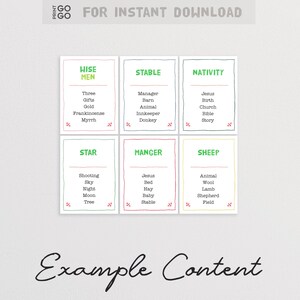 Christmas Forbidden Words - the Fun Quick Thinking Family Party Game ...