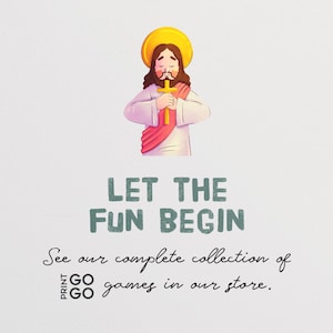 Christian Charades Game - the Fun Church Party Game of Acting Out and ...