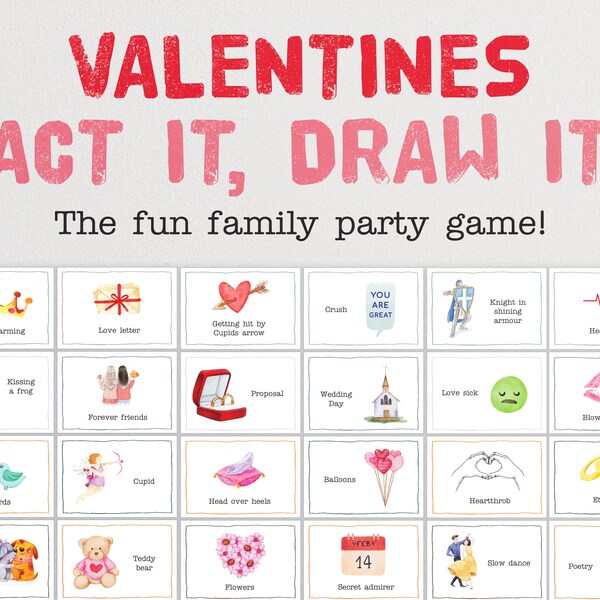 Act It Out Cards - Etsy