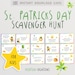 St. Patricks Day Scavenger Hunt for Kids | St Patricks Treasure Hunt ...