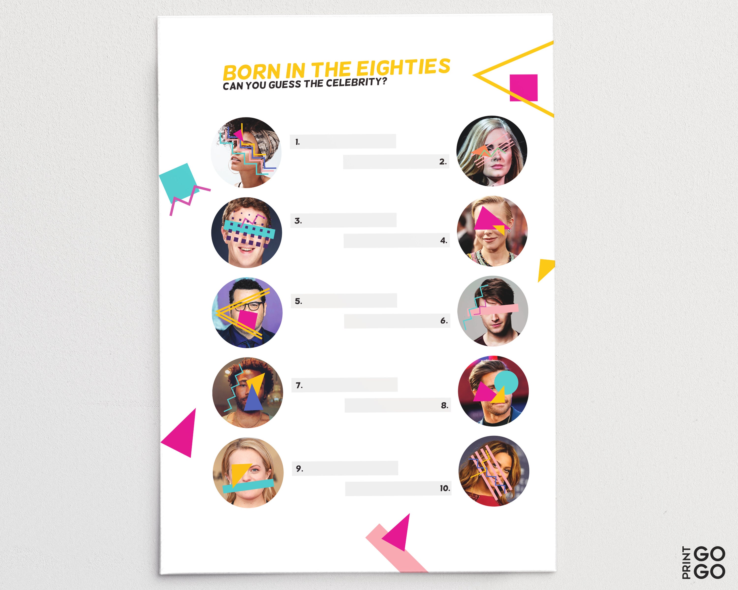 1980s Trivia Quiz Born in the 80s Pub Quiz General - Etsy