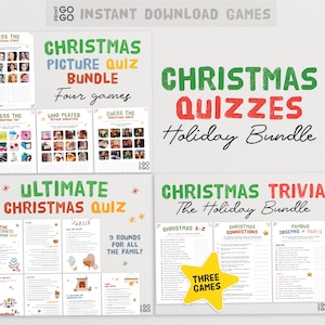 Christmas Quiz Bundle - A Huge Collection of Quiz Questions to Test ...