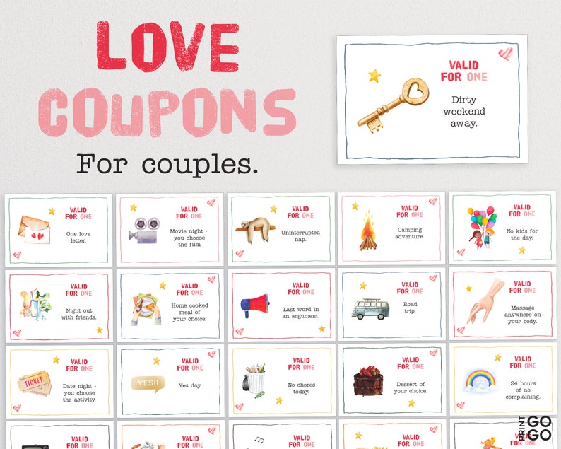 Couples Cards Bundle Date Cards Year of Date Night Idea - Etsy