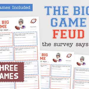 The Big Game Bundle - American Football Party Games for All the Family ...