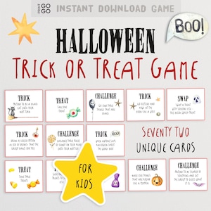 Halloween Trick or Treat Game for Kids | Kids Halloween Party Game ...