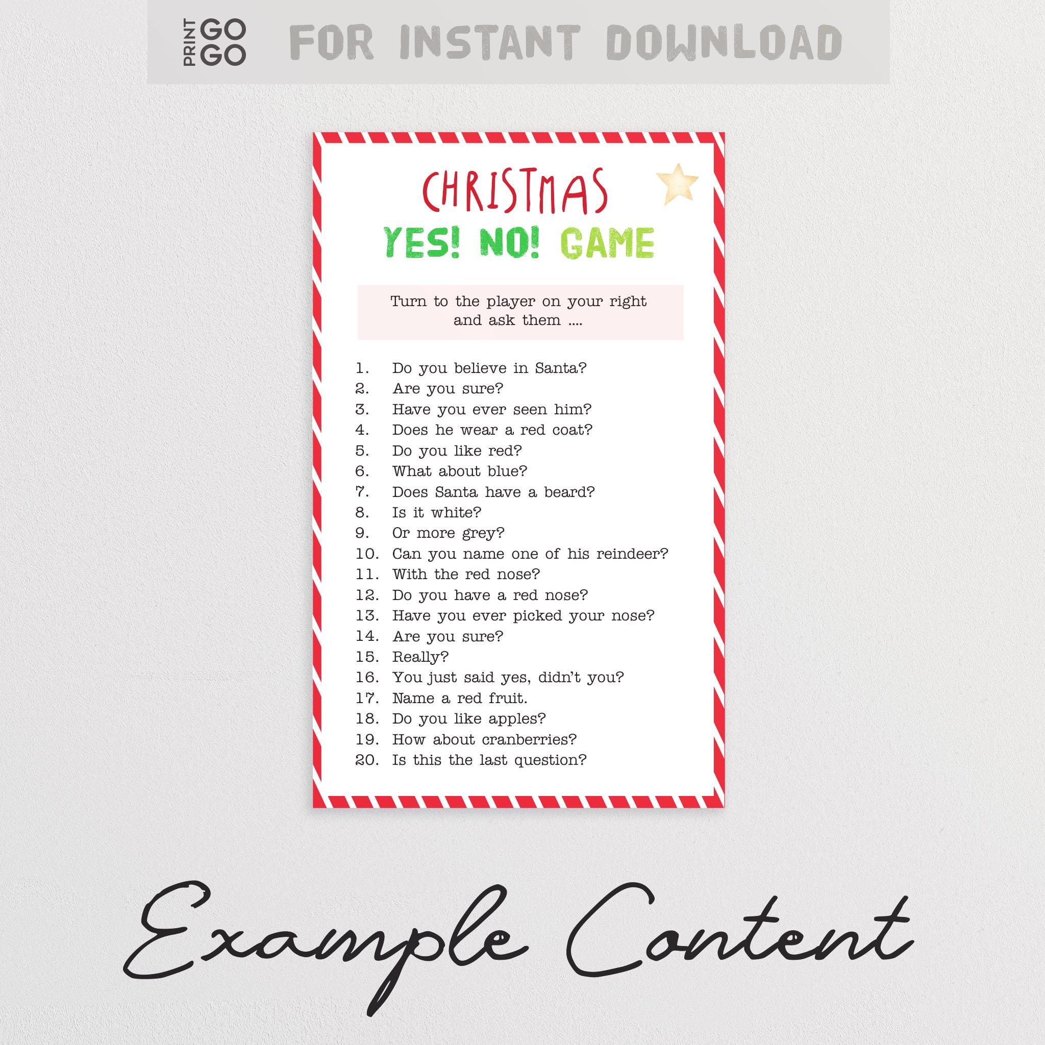 Christmas Don't Say It - the Quick Fire Family Party Game Where You Can ...