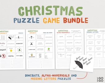 Holiday Rebus Puzzles