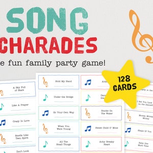 Charades Card Bundle - the Fun Family Party Game of Acting Out and ...