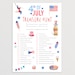 Fourth of July Treasure Hunt for Kids | 4th of July Scavenger Hunt | I ...