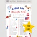 Labor Day Treasure Hunt for Kids | Labor Day Scavenger Hunt | I Spy ...