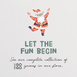 What Does Santa Say? - This Holiday Play the Fun Group Party Game ...