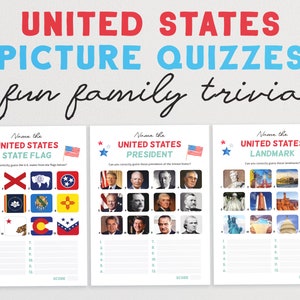 USA Patriotic Game Bundle - Four Fun Printable Games to Test Your ...