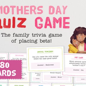 Mother's Day Four Game Bundle - Family Party Games for Everyone ...