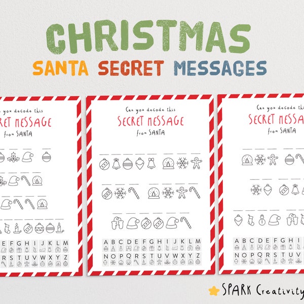 Secret Message Game - Etsy