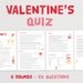 Valentine's Day Game Bundle - Fun Printable Games for Everyone | Games ...