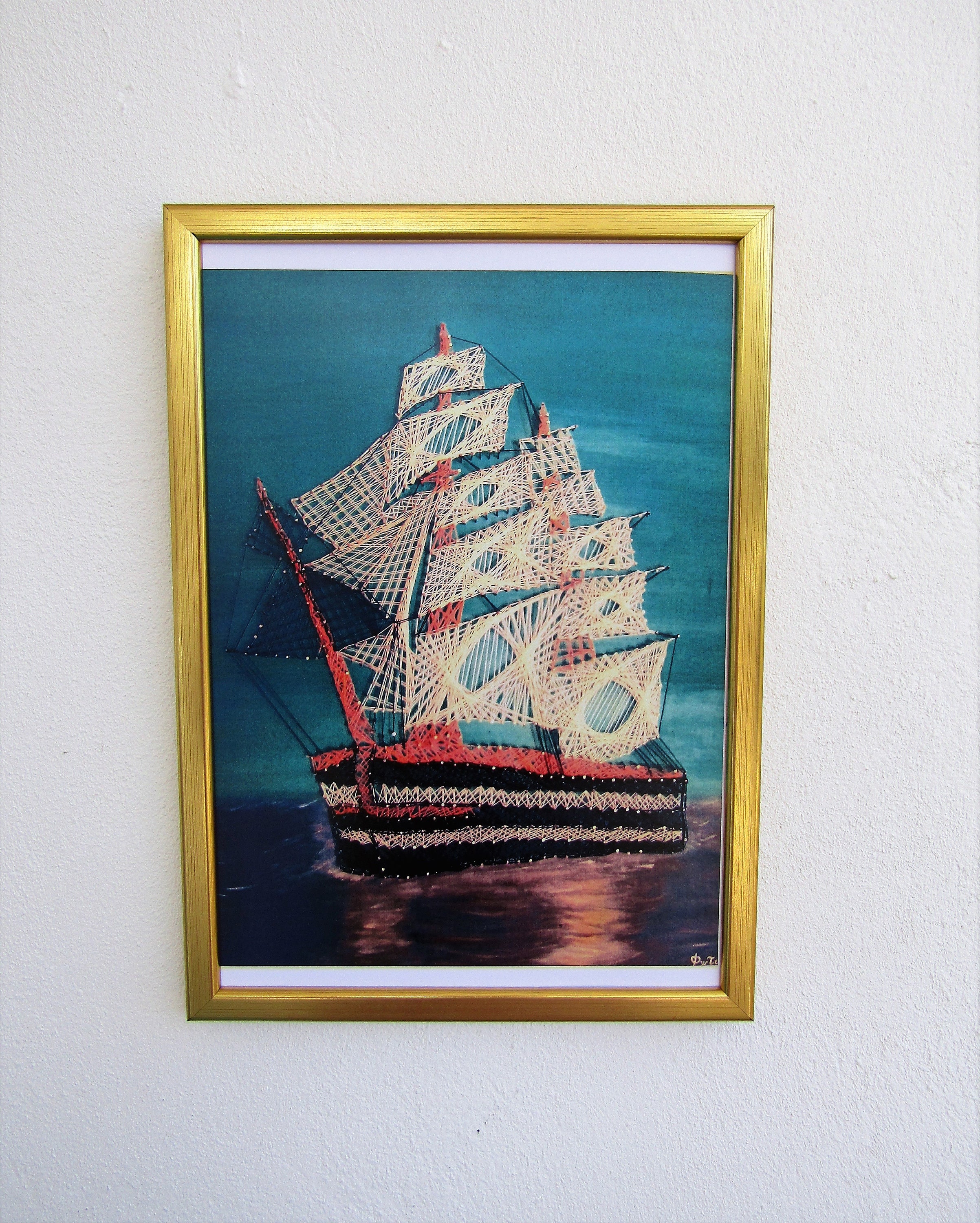 Vintage Ship, Poster Paper Print - Etsy