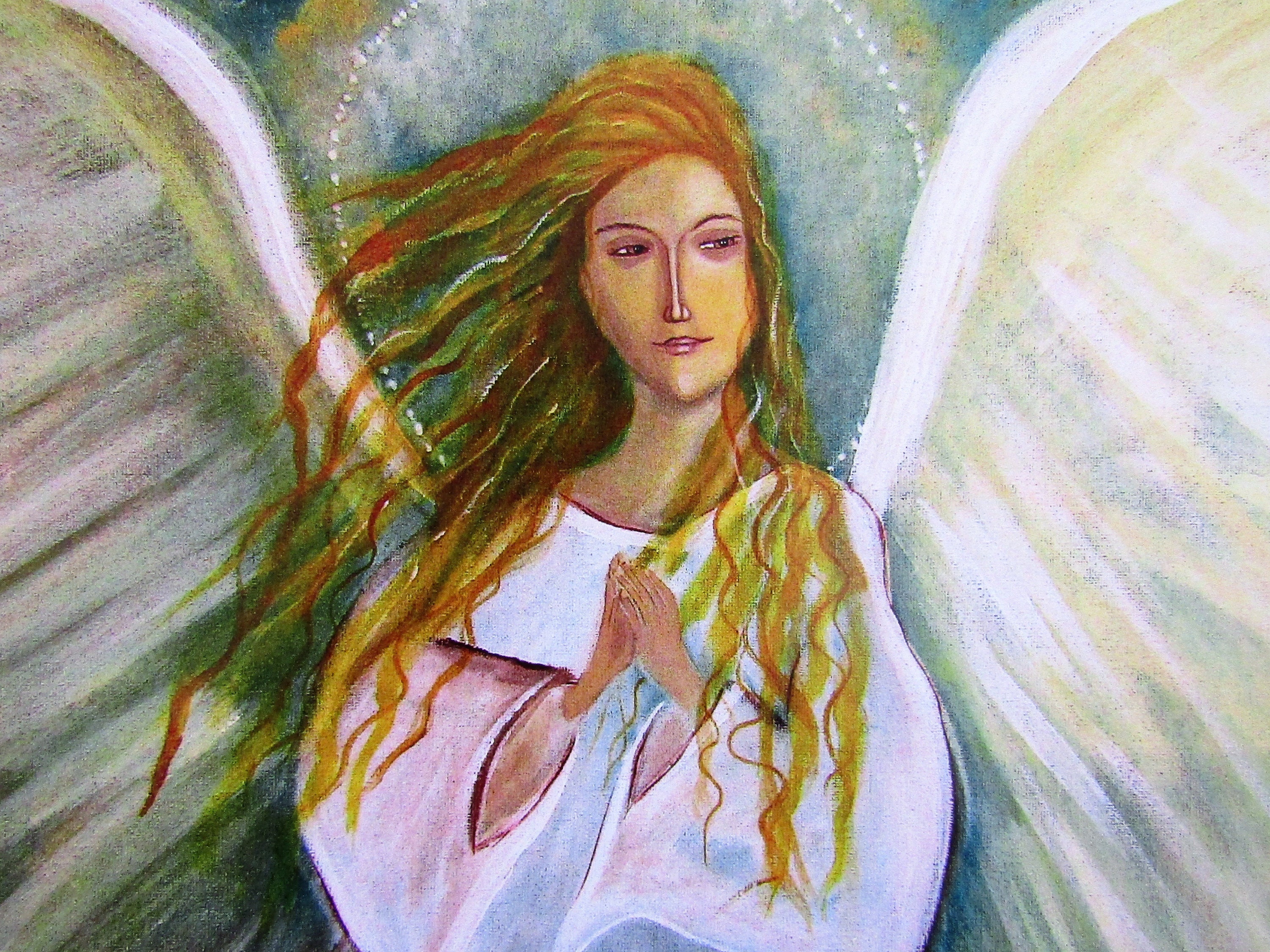 Angel Print, Angel Art, Angel Poster, Guardian Angel Print, Spiritual ...