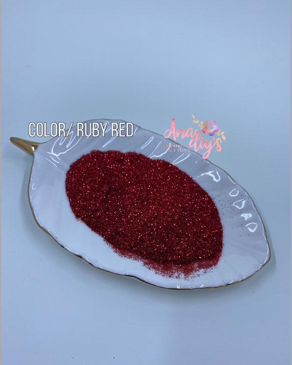 Ruby Red Fine Glitter | Etsy