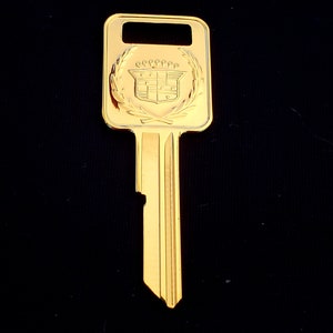 Vintage Cadillac Gold Key - C Ignition - Fleetwood, Brougham, Eldorado ...