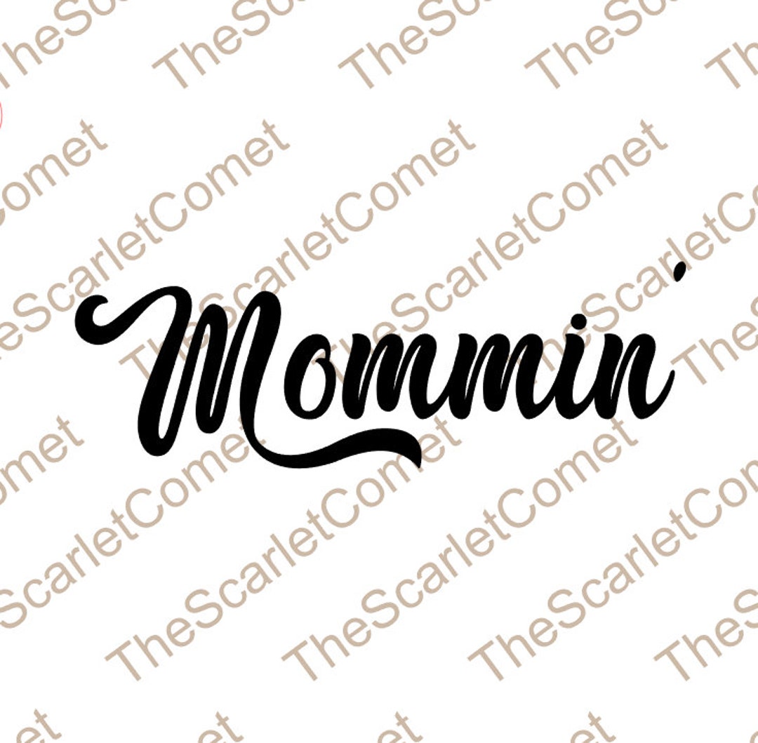 Mommin' Cursiva SVG - Etsy México