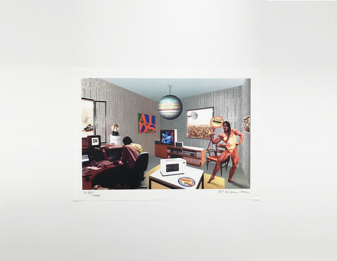 Original Richard Hamilton Pop Art Signed Print With Provenance - Etsy