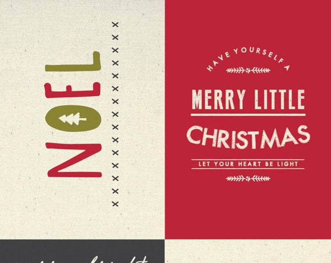 Sweetwater Printworks Christmas Sampler Quilt Panel 36" X 54" Moda ...