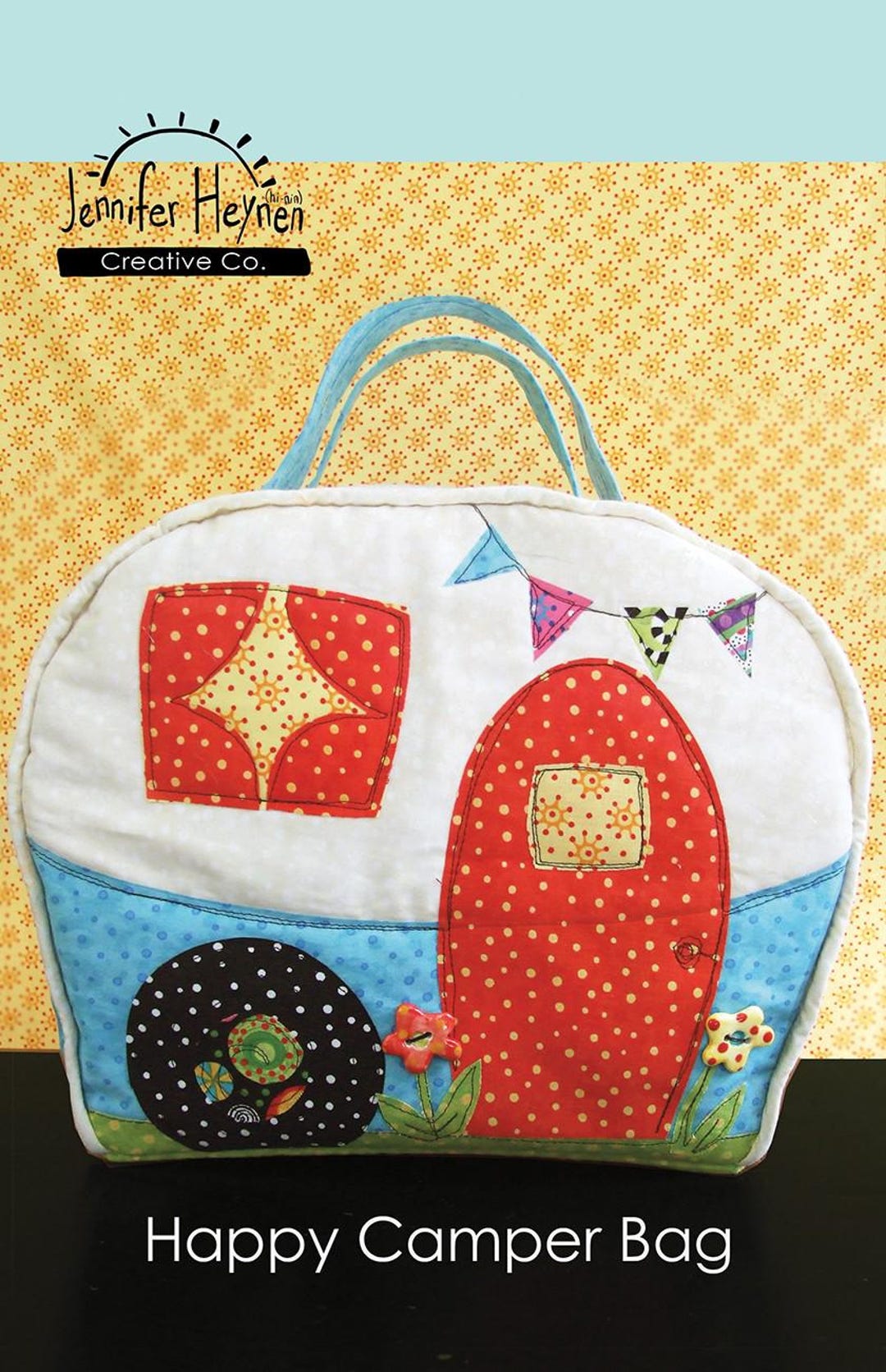 Happy Camper Bag Sewing Pattern by Jennifer Heynen Designs for Jennifer ...