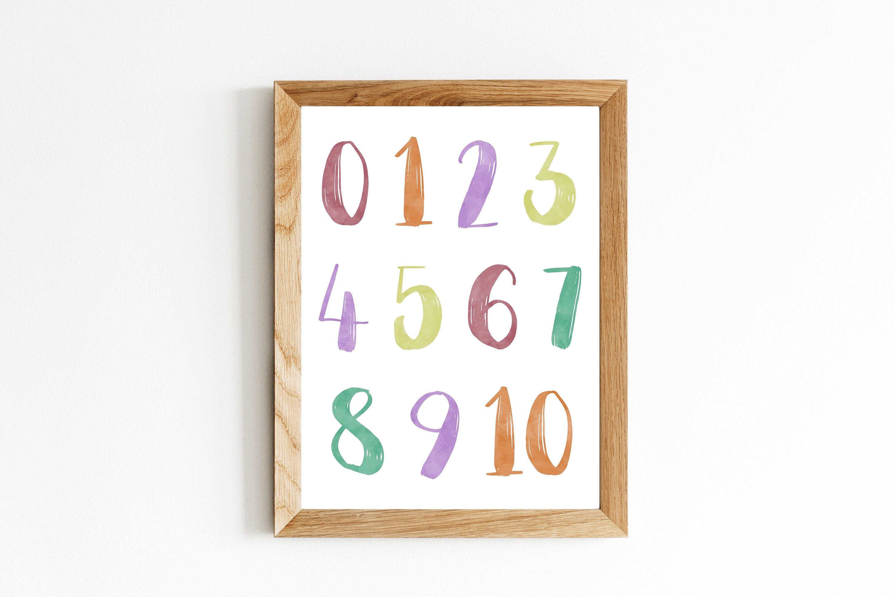 Set of Three Neutral Alphabet Poster Sunshine Boho Scandinavian Kid ...