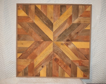 Wood quilt | Etsy
