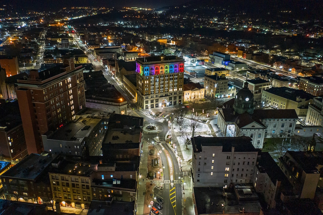 City of Binghamton Skyline Photograph - Etsy