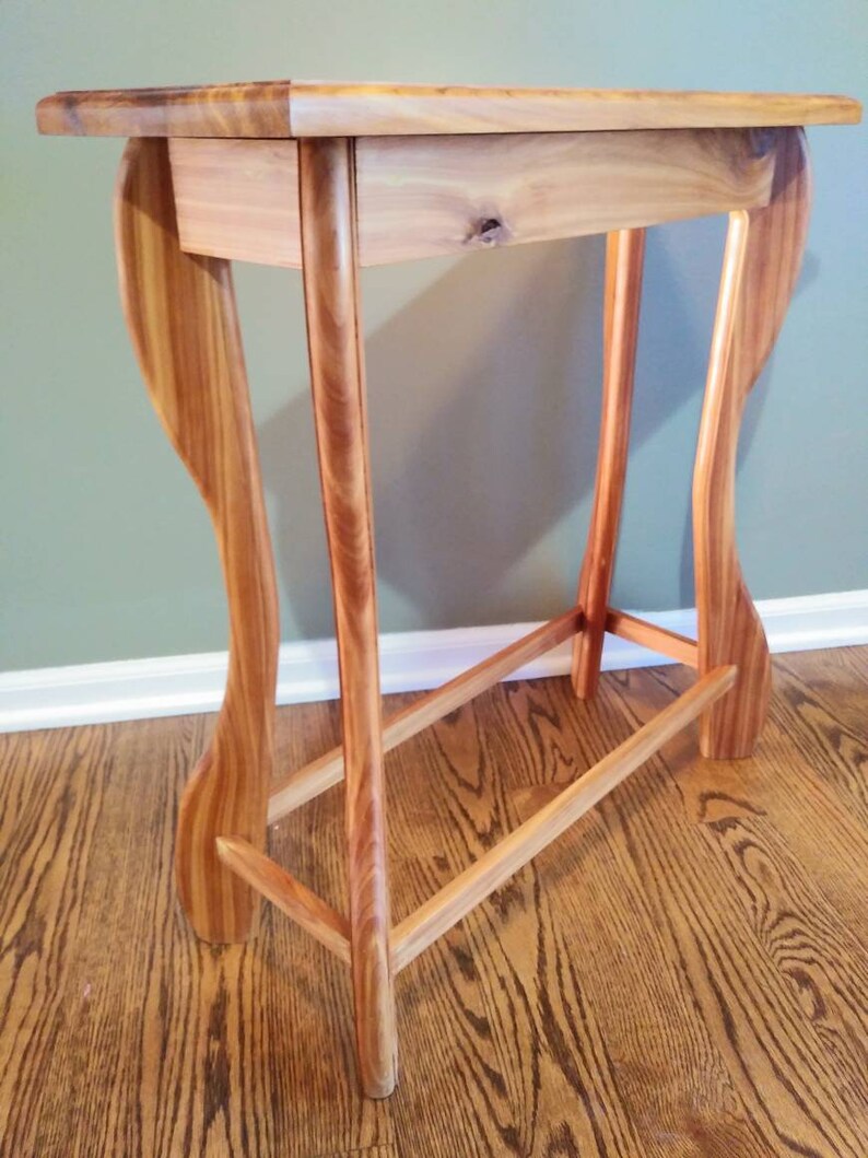 Small Cedar Entry Table - Etsy