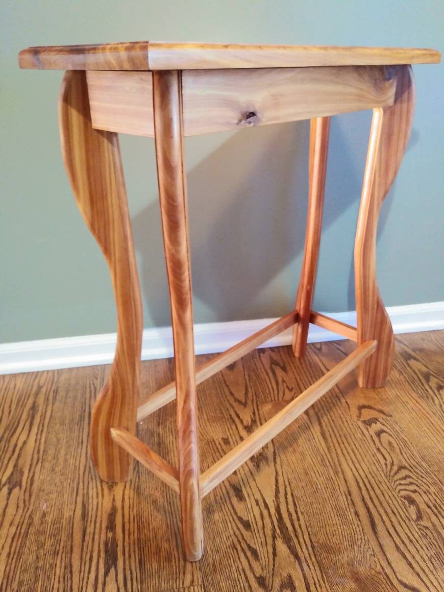 Small Cedar Entry Table - Etsy
