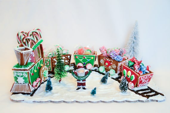 The Gingerbread Fairy Train Template - Etsy