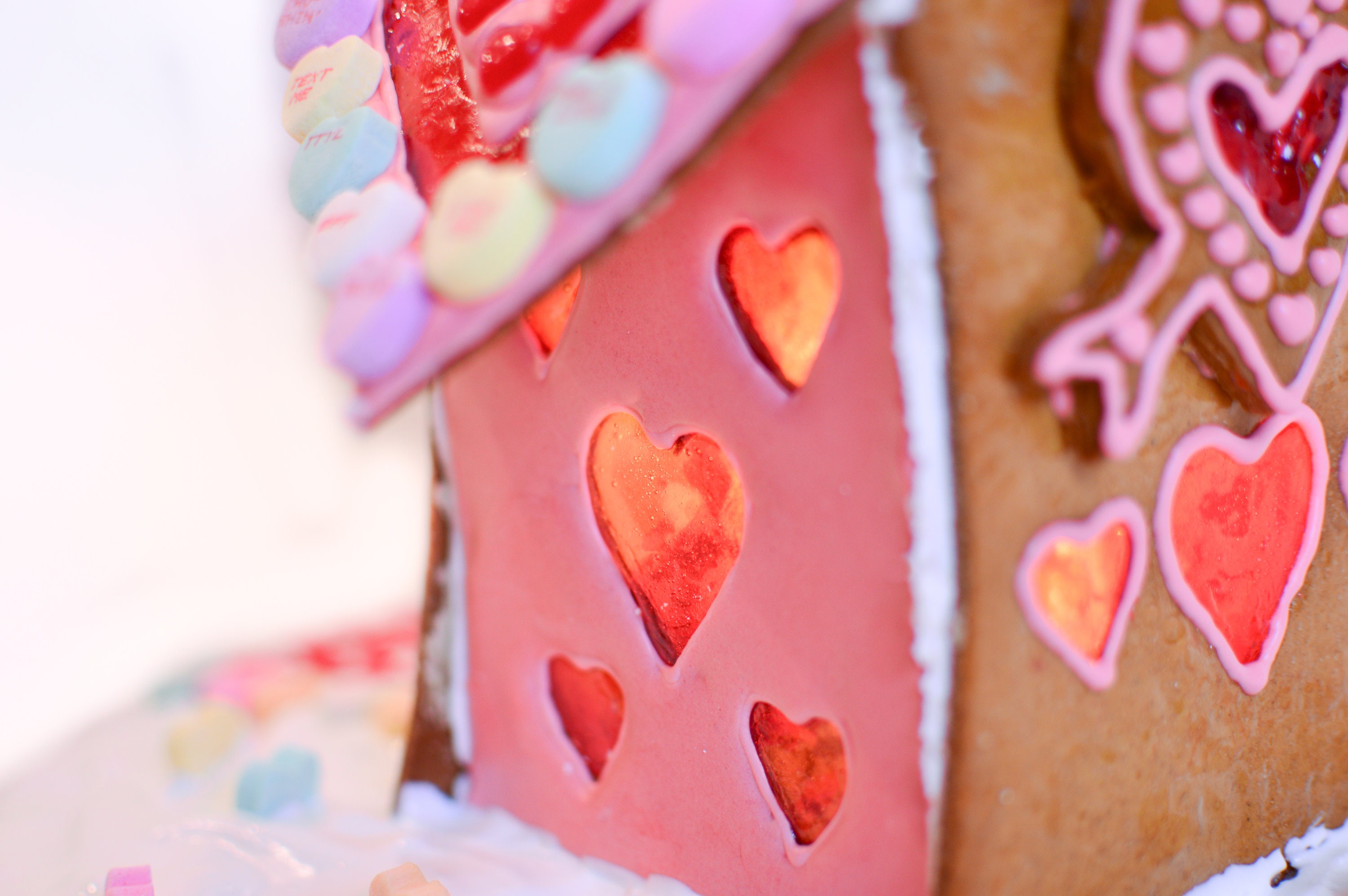 Valentine's Day Gingerbread House - Etsy