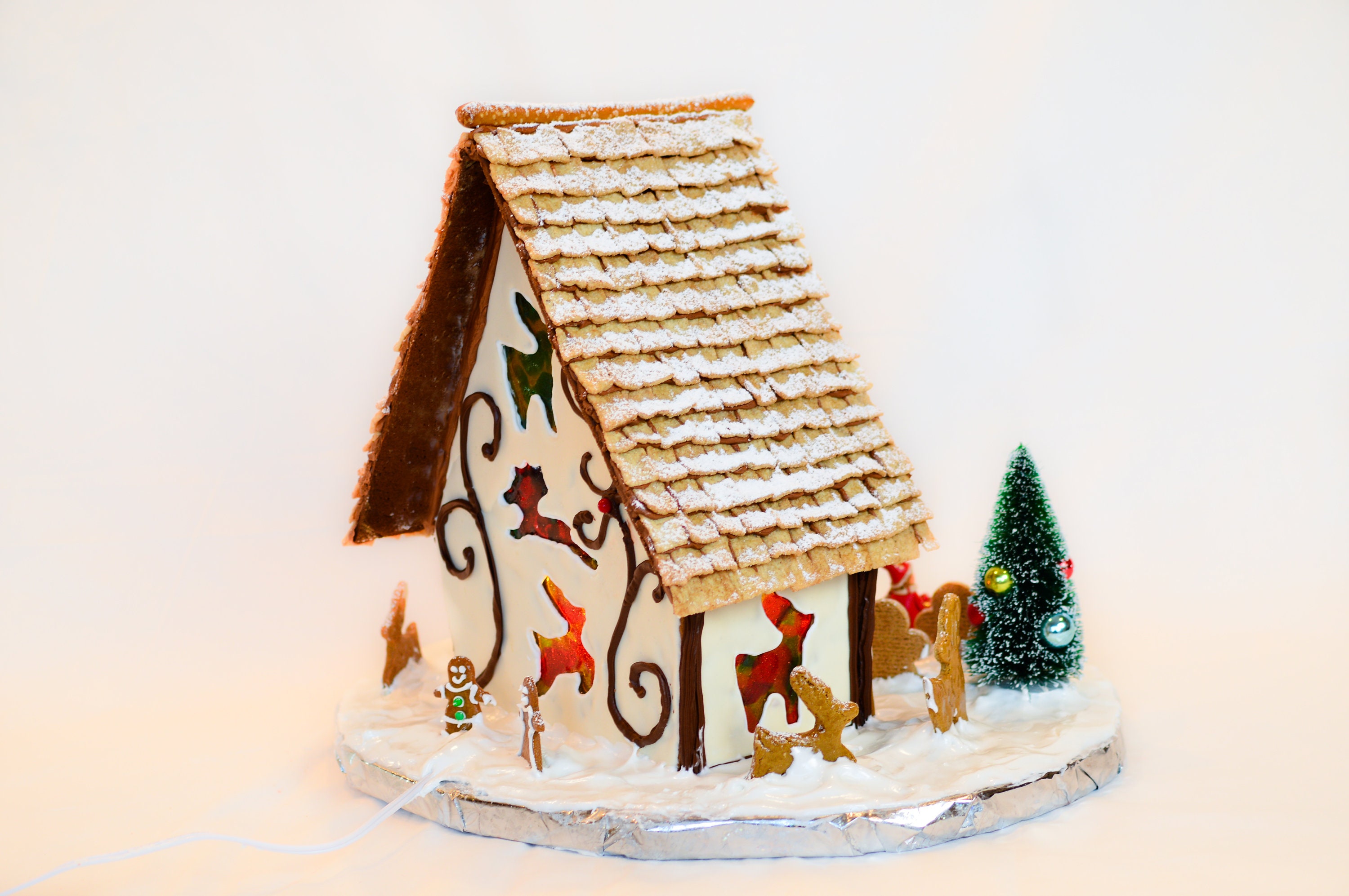 The Gingerbread Fairy Swiss Elf Cottage - Etsy