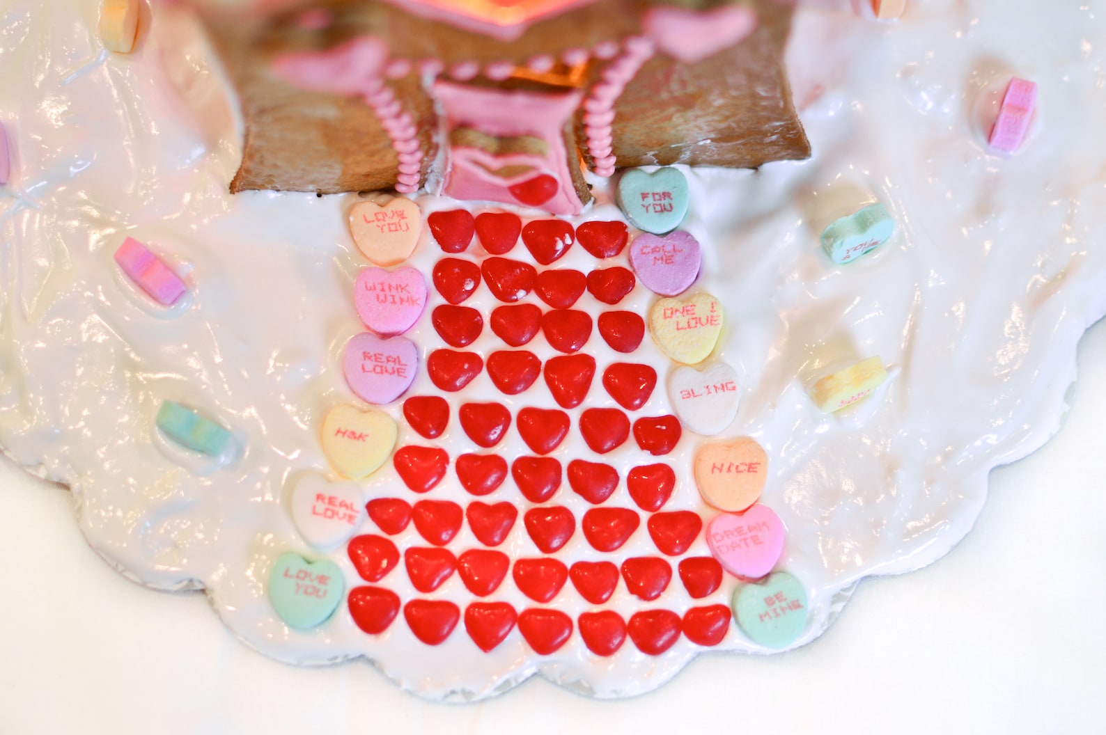 Valentine's Day Gingerbread House - Etsy