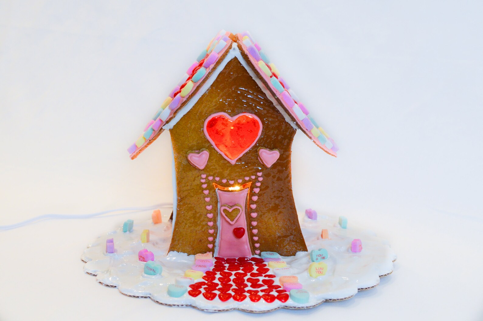 Valentine's Day Gingerbread House - Etsy