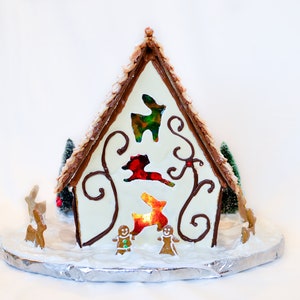 The Gingerbread Fairy Swiss Elf Cottage - Etsy