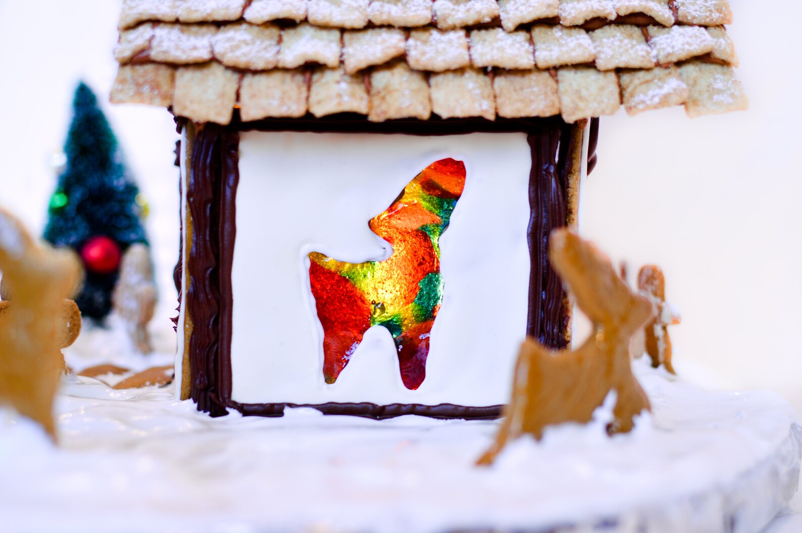 The Gingerbread Fairy Swiss Elf Cottage - Etsy