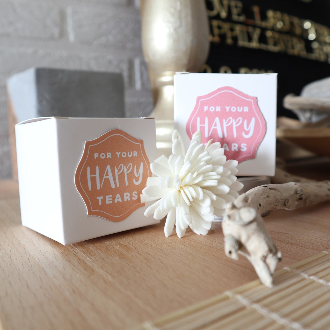 For Your Happy Tears Tissue Box | With or Without Heart-shaped Hole | 4 ...