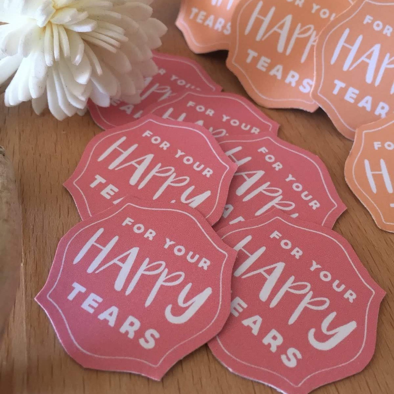 Lot of Happy Tears Stickers, for Your Happy Tears Sticker, Wedding High ...