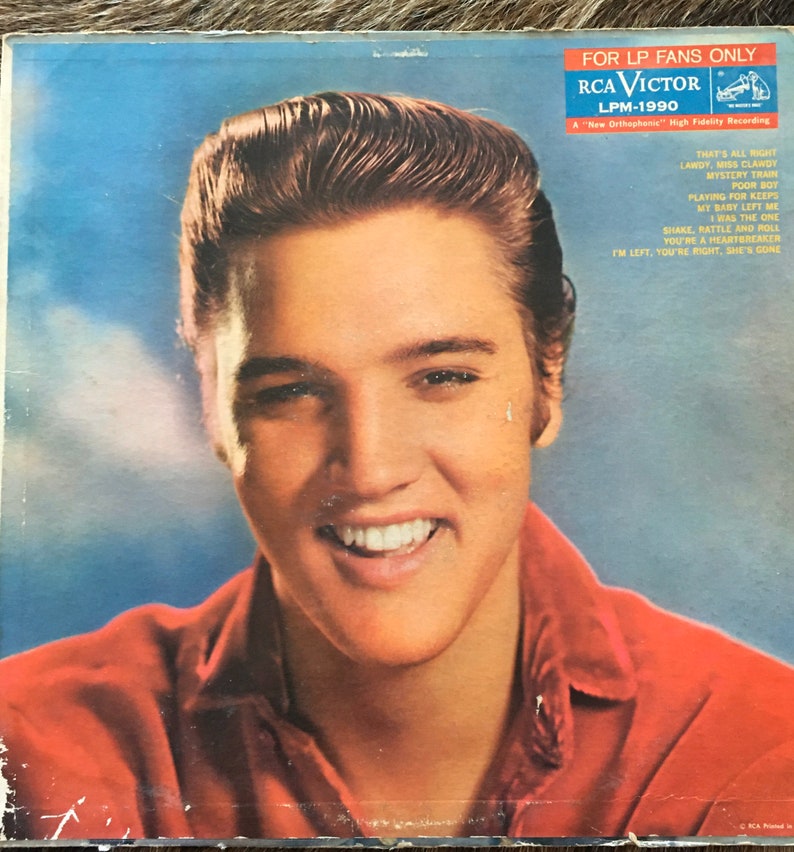 Elvis Presley Album for LP Fans Only Vintage Vinyls Vintage | Etsy