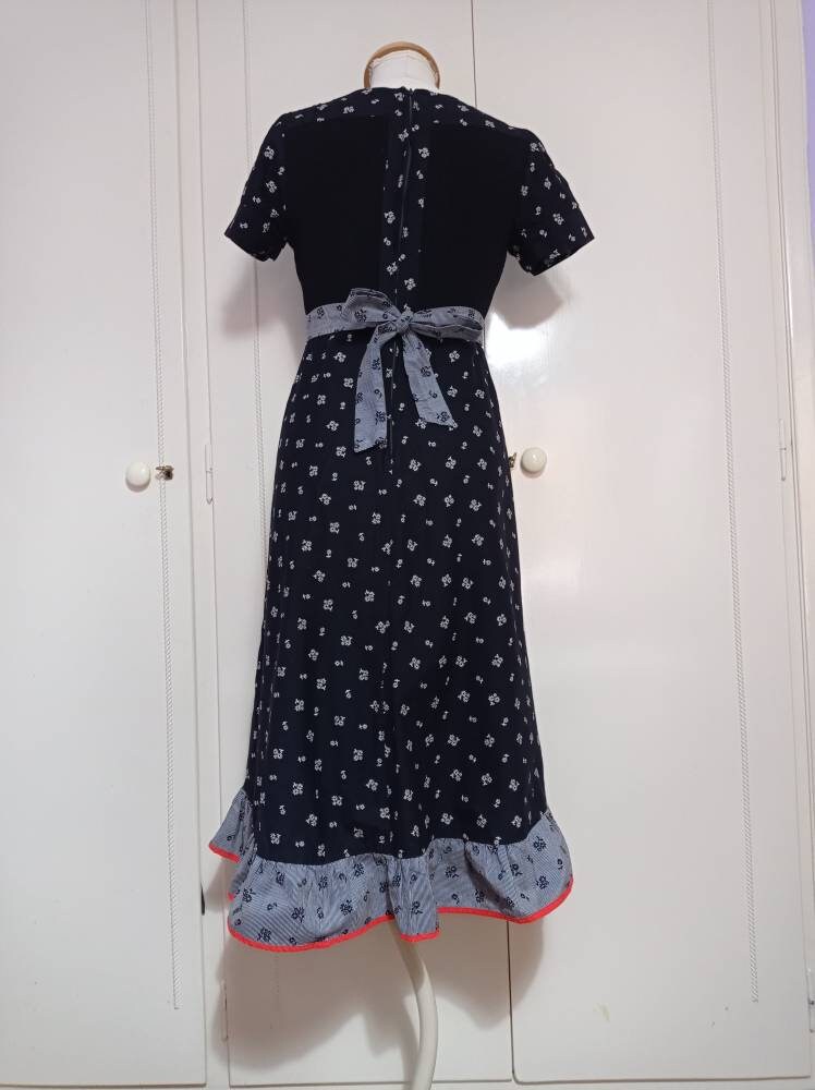 Vintage Patchwork Dress - Etsy