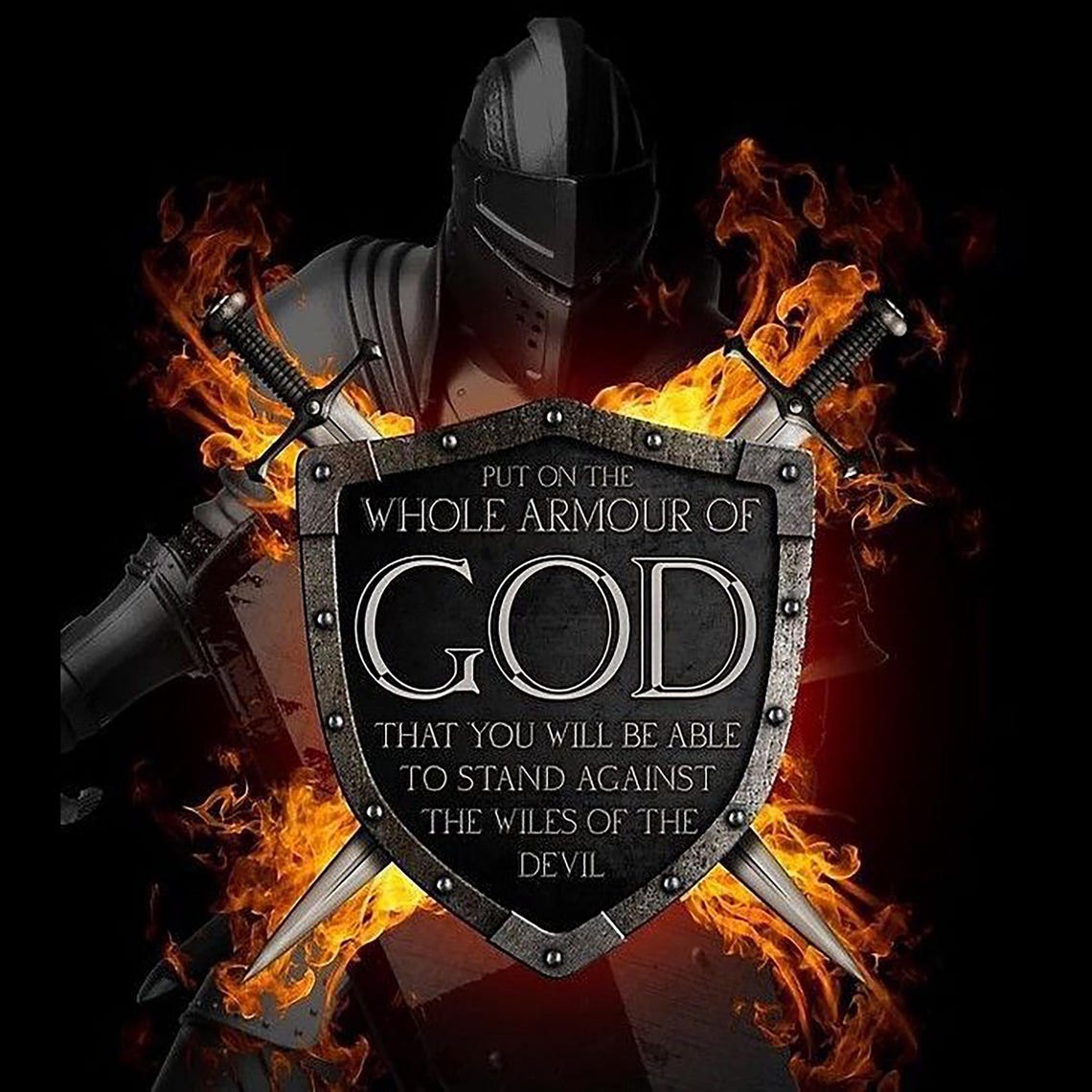 Warrior of Christ Armor of God PNG: Sublimation for Your Own Projects ...